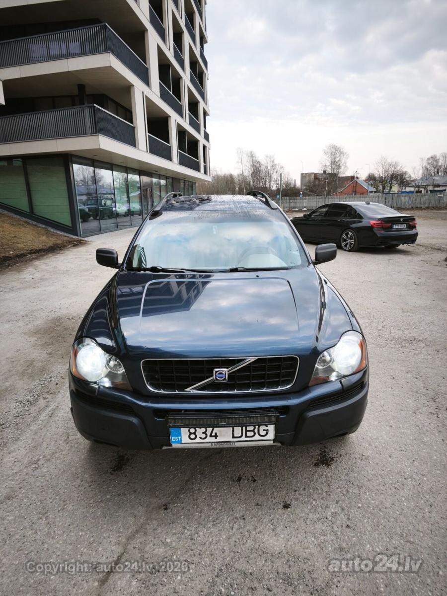 Blue Volvo XC90 2004 in Tallinn, with an engine capacity of 2.90 L and mileage of 152 thousand km for 3500 €, photo 2 on AUTOMOTO.COM.LV