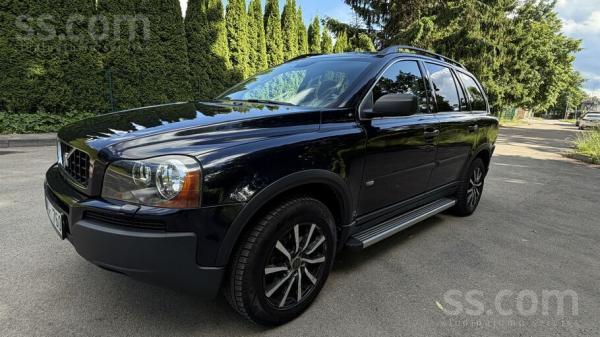 Blue Volvo XC90 2004 in Jurmala, with an engine capacity of 2.40 L and mileage of 431 thousand km for 3350 €, photo 1 on AUTOMOTO.COM.LV