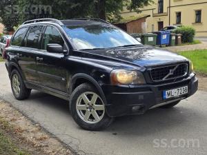 Blue Volvo XC90 2004 in Riga, with an engine capacity of 2.40 L and mileage of 330 thousand km for 2900 €, photo  on AUTOMOTO.COM.LV