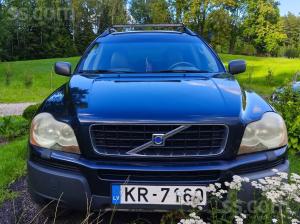 Blue Volvo XC90 2004 in Tukums, with an engine capacity of 2.40 L and mileage of 620 thousand km for 1100 €, photo 6 on AUTOMOTO.COM.LV