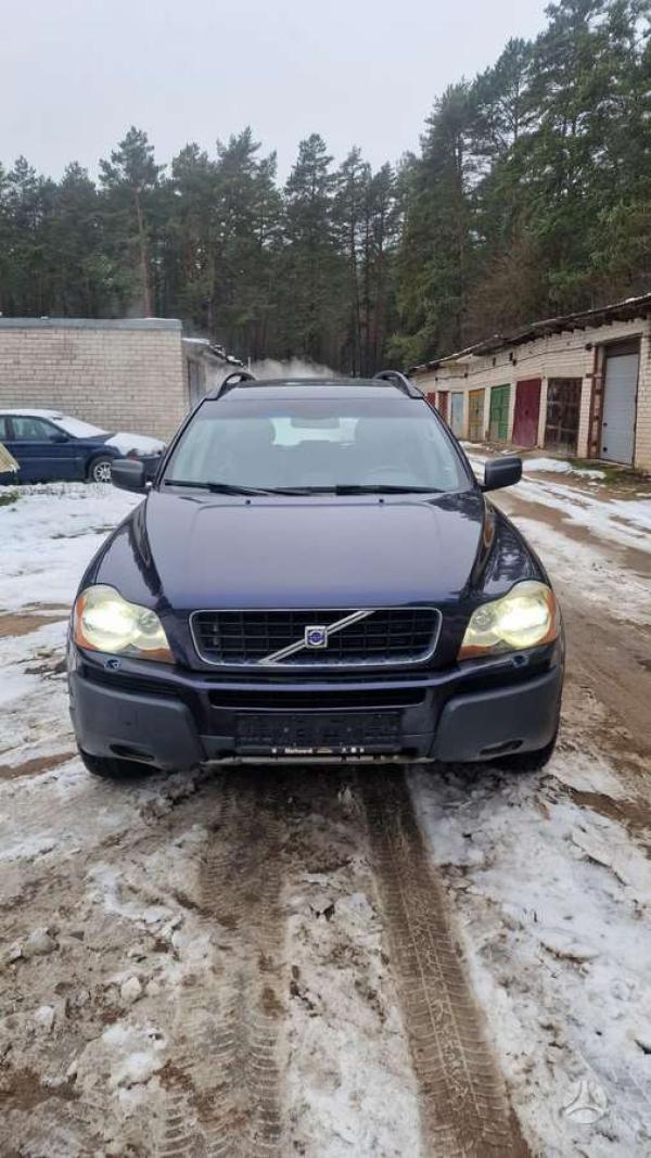 Zils Volvo XC90 2005 Druskininkai, ar dzinēja tilpumu 2.40 L un nobraukumu 344 tūkst. km par 4100 €, foto 2 vietnē AUTOMOTO.COM.LV