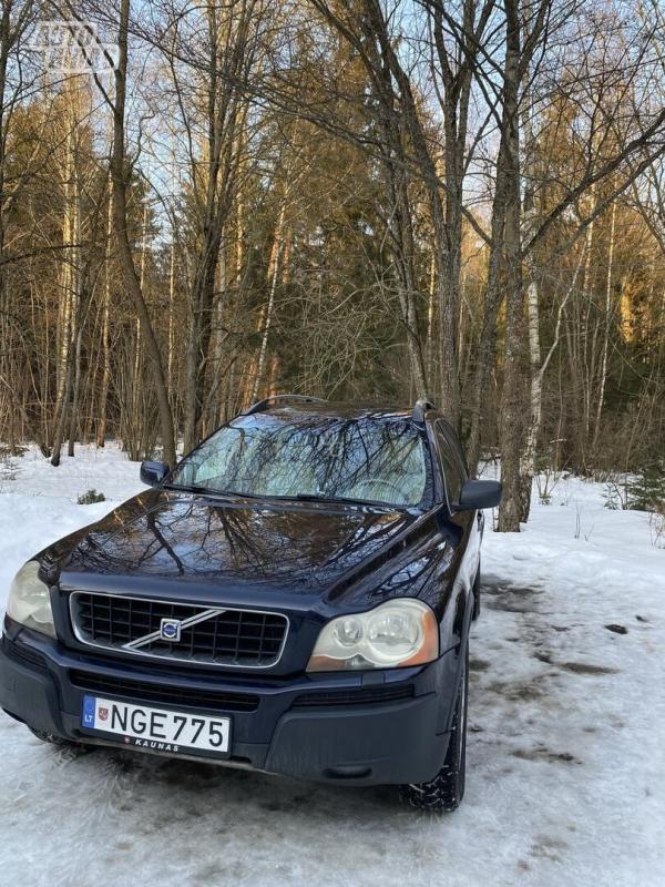 Blue Volvo XC90 2005 in Kaunas, with an engine capacity of 2.40 L and mileage of 338 thousand km for 4200 €, photo 1 on AUTOMOTO.COM.LV