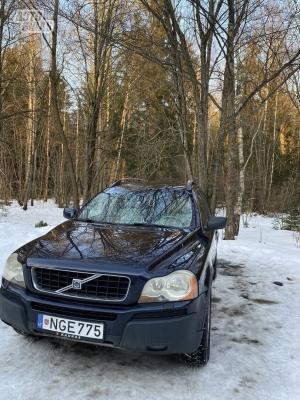 Zils Volvo XC90 2005 Kauņa, ar dzinēja tilpumu 2.40 L un nobraukumu 338 tūkst. km par 4200 €, foto  vietnē AUTOMOTO.COM.LV
