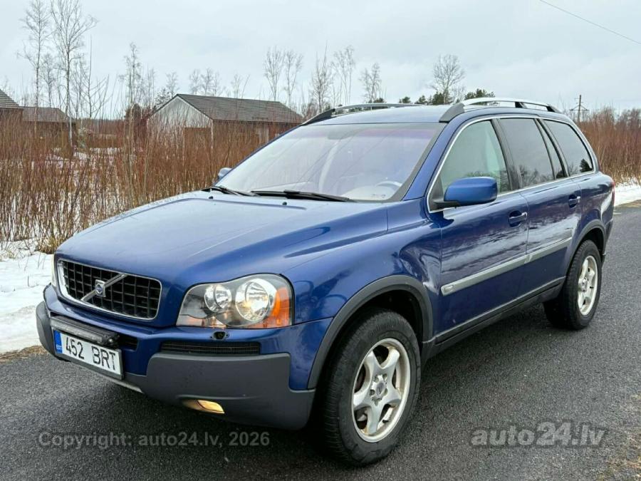 Zils Volvo XC90 2005 Tallina, ar dzinēja tilpumu 2.40 L un nobraukumu 0 tūkst. km par 4200 €, foto 1 vietnē AUTOMOTO.COM.LV