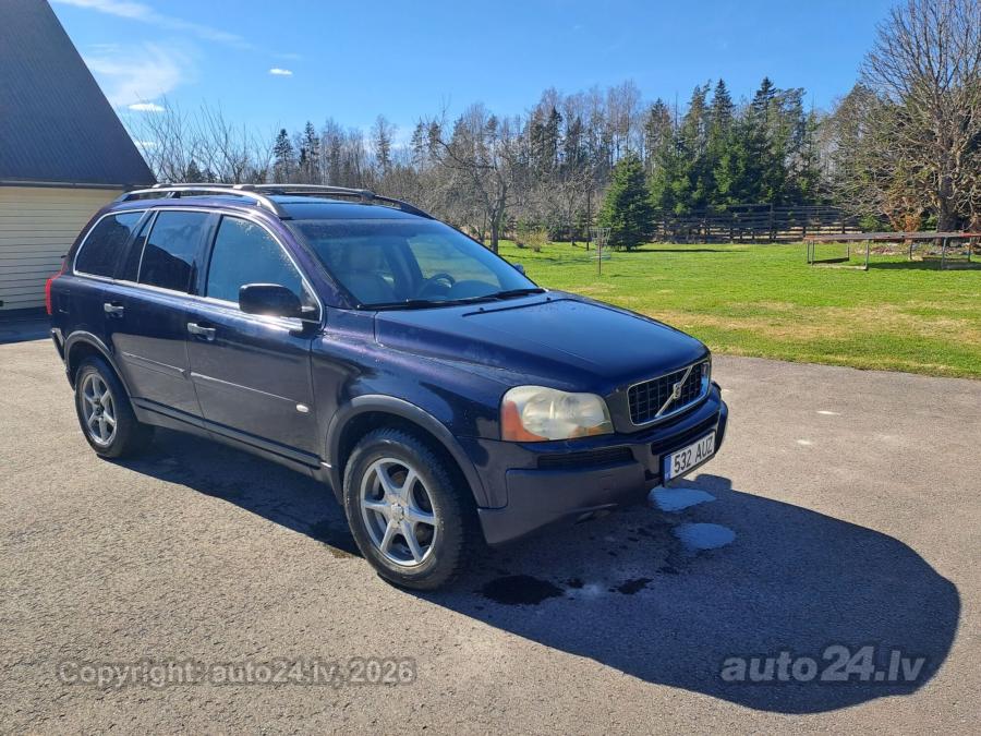 Blue Volvo XC90 2005 in Tallinn, with an engine capacity of 2.40 L and mileage of 450 thousand km for 2450 €, photo 5 on AUTOMOTO.COM.LV