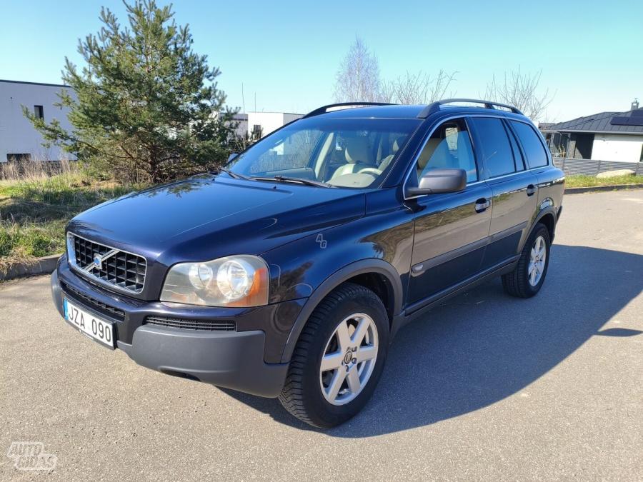 Zils Volvo XC90 2005 Viļņa, ar dzinēja tilpumu 2.40 L un nobraukumu 315 tūkst. km par 3250 €, foto 4 vietnē AUTOMOTO.COM.LV