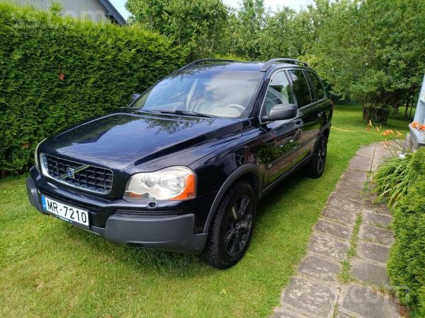 Blue Volvo XC90 2005 in Riga, with an engine capacity of 2.40 L and mileage of 363 thousand km for 3100 €, photo 1 on AUTOMOTO.COM.LV
