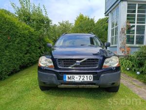 Blue Volvo XC90 2005 in Riga, with an engine capacity of 2.40 L and mileage of 363 thousand km for 3100 €, photo 3 on AUTOMOTO.COM.LV