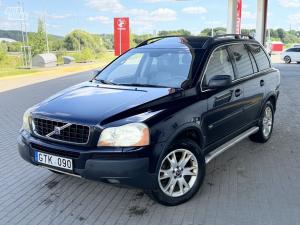 Синий Вольво ХС90 2005 в Каунас, объемом двигателя 2.40 л и пробегом 390 тыс. км за 2750 €, фото  на AUTOMOTO.COM.LV