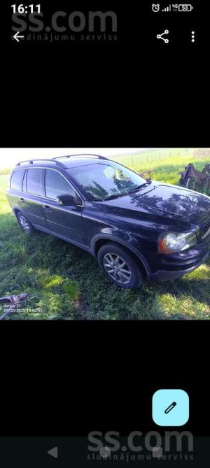 Zils Volvo XC90 2006 Liepāja, ar dzinēja tilpumu 2.40 L un nobraukumu 383 tūkst. km par 6000 €, foto 3 vietnē AUTOMOTO.COM.LV