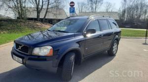 Blue Volvo XC90 2006 in Riga, with an engine capacity of 2.40 L and mileage of 366 thousand km for 3000 €, photo 4 on AUTOMOTO.COM.LV