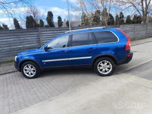 Blue Volvo XC90 2006 in Jelgava, with an engine capacity of 2.40 L and mileage of 351 thousand km for 3950 €, photo 5 on AUTOMOTO.COM.LV
