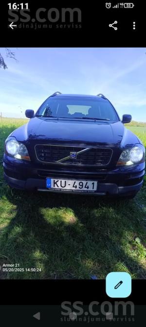 Blue Volvo XC90 2006 in Liepaja, with an engine capacity of 2.40 L and mileage of 385 thousand km for 6000 €, photo  on AUTOMOTO.COM.LV