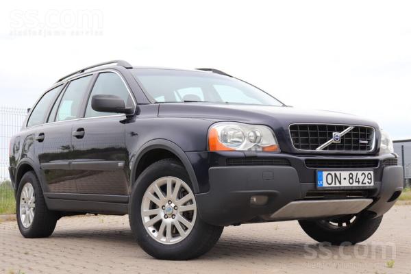 Blue Volvo XC90 2006 in Riga, with an engine capacity of 2.40 L and mileage of 0 thousand km for 5200 €, photo 2 on AUTOMOTO.COM.LV