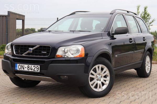 Blue Volvo XC90 2006 in Riga, with an engine capacity of 2.40 L and mileage of 0 thousand km for 5200 €, photo 5 on AUTOMOTO.COM.LV