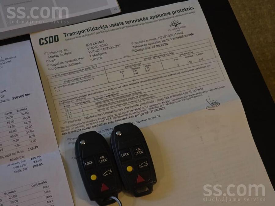 Синий Вольво ХС90 2006 в Рига, объемом двигателя 2.40 л и пробегом 324 тыс. км за 3950 €, фото 36 на AUTOMOTO.COM.LV