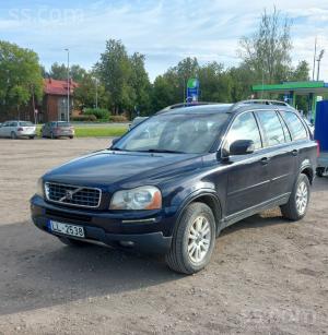 Blue Volvo XC90 2007 in Cesis, with an engine capacity of 2.40 L and mileage of 346 thousand km for 4550 €, photo  on AUTOMOTO.COM.LV