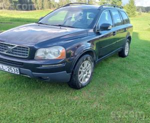 Blue Volvo XC90 2007 in Cesis, with an engine capacity of 2.40 L and mileage of 346 thousand km for 4550 €, photo 14 on AUTOMOTO.COM.LV