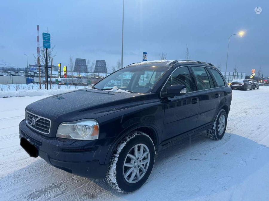 Blue Volvo XC90 2009 in Vilnius, with an engine capacity of 2.40 L and mileage of 315 thousand km for 7600 €, photo 8 on AUTOMOTO.COM.LV