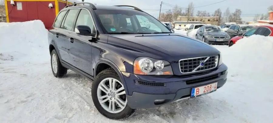 Синий Вольво ХС90 2009 в Рига, объемом двигателя 2.40 л и пробегом 249 тыс. км за 9200 €, фото 10 на AUTOMOTO.COM.LV