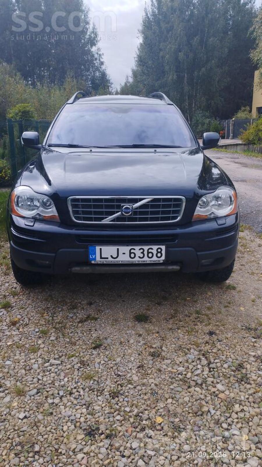Zils Volvo XC90 2009 Rīga, ar dzinēja tilpumu 2.40 L un nobraukumu 311 tūkst. km par 6500 €, foto 5 vietnē AUTOMOTO.COM.LV