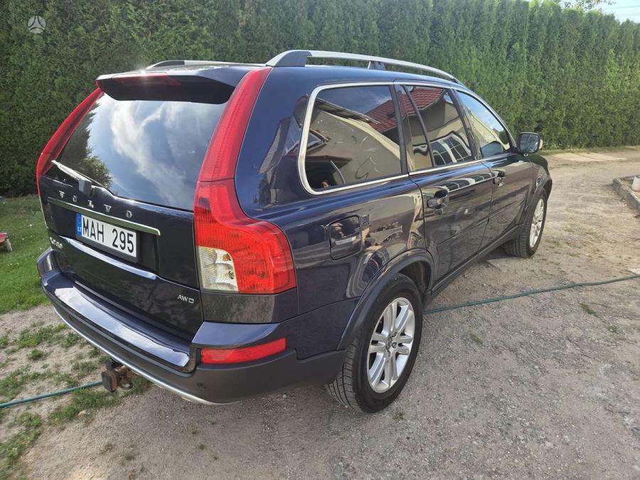 Blue Volvo XC90 2012 in Vilnius, with an engine capacity of 3.19 L and mileage of 358 thousand km for 6500 €, photo 17 on AUTOMOTO.COM.LV