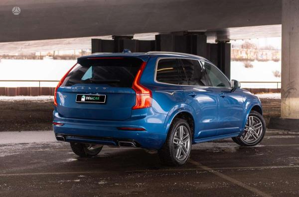Blue Volvo XC90 2015 in Kaunas, with an engine capacity of 1.97 L and mileage of 250 thousand km for 23000 €, photo 4 on AUTOMOTO.COM.LV