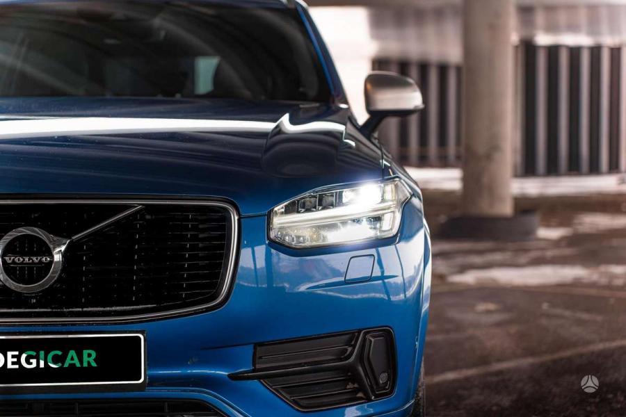 Blue Volvo XC90 2015 in Kaunas, with an engine capacity of 1.97 L and mileage of 250 thousand km for 23000 €, photo 7 on AUTOMOTO.COM.LV