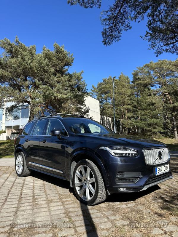 Blue Volvo XC90 2015 in Tallinn, with an engine capacity of 2.00 L and mileage of 243 thousand km for 15900 €, photo 7 on AUTOMOTO.COM.LV