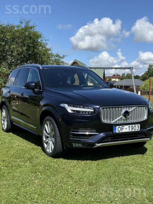 Zils Volvo XC90 2015 Tukums, ar dzinēja tilpumu 2.00 L un nobraukumu 194 tūkst. km par 18900 €, foto 1 vietnē AUTOMOTO.COM.LV