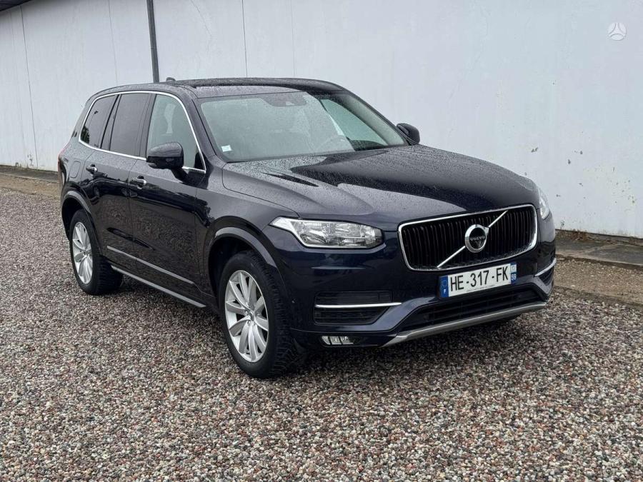 Zils Volvo XC90 2015 Tauragė, ar dzinēja tilpumu 1.97 L un nobraukumu 320 tūkst. km par 13900 €, foto 1 vietnē AUTOMOTO.COM.LV