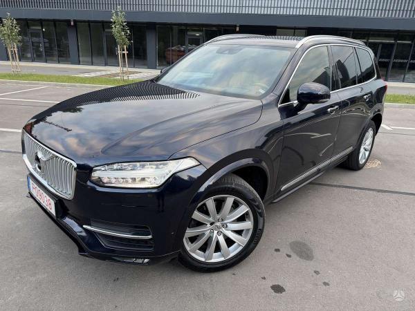 Blue Volvo XC90 2015 in Utena, with an engine capacity of 1.97 L and mileage of 273 thousand km for 18000 €, photo 1 on AUTOMOTO.COM.LV