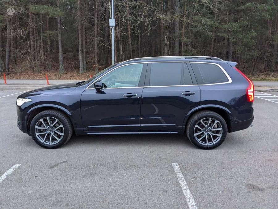 Blue Volvo XC90 2016 in Prienai, with an engine capacity of 1.97 L and mileage of 89 thousand km for 21800 €, photo 8 on AUTOMOTO.COM.LV