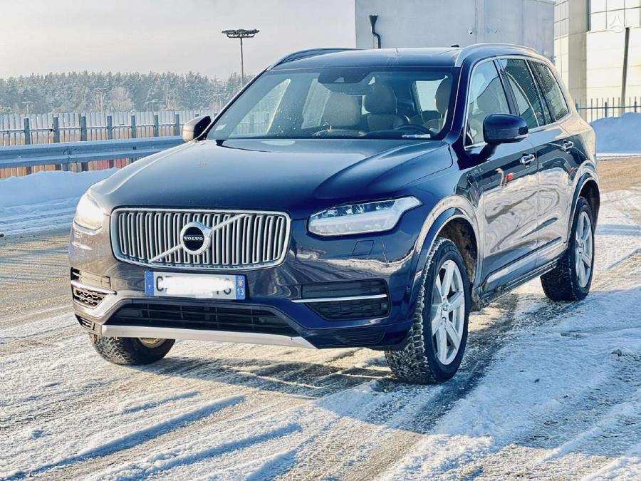 Zils Volvo XC90 2016 Viļņa, ar dzinēja tilpumu 2.00 L un nobraukumu 300 tūkst. km par 18700 €, foto 15 vietnē AUTOMOTO.COM.LV