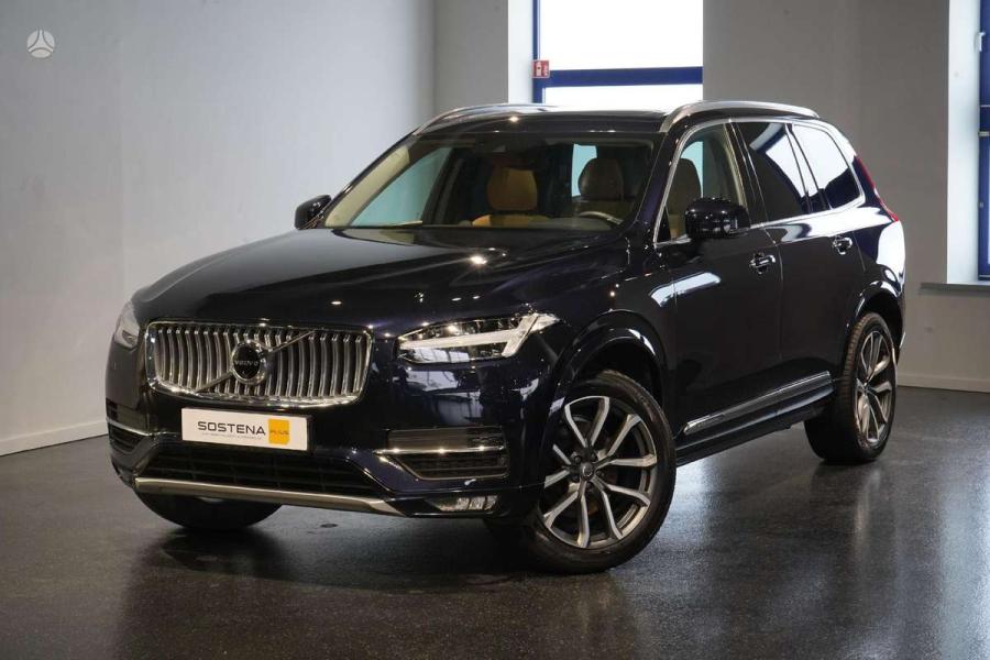 Blue Volvo XC90 2016 in Vilnius, with an engine capacity of 1.97 L and mileage of 174 thousand km for 26900 €, photo 1 on AUTOMOTO.COM.LV