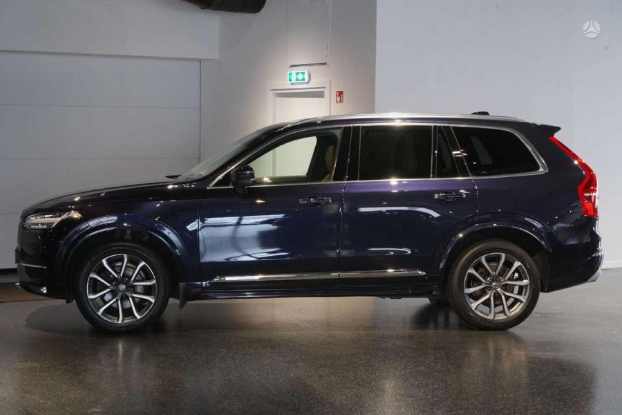 Blue Volvo XC90 2016 in Vilnius, with an engine capacity of 1.97 L and mileage of 174 thousand km for 26900 €, photo 2 on AUTOMOTO.COM.LV