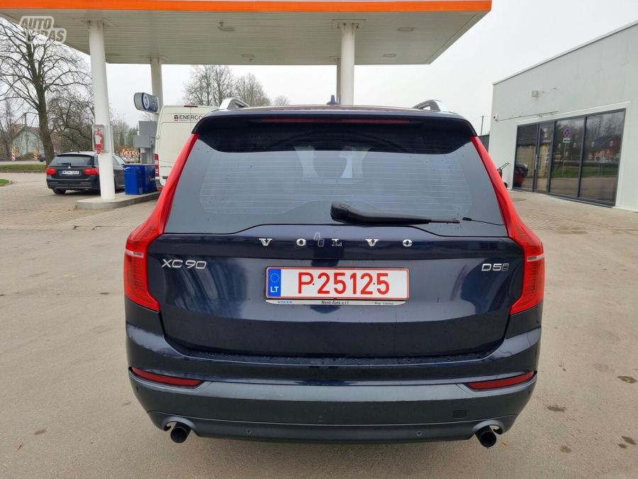 Blue Volvo XC90 2016 in Taurage, with an engine capacity of 2.00 L and mileage of 300 thousand km for 14300 €, photo 7 on AUTOMOTO.COM.LV