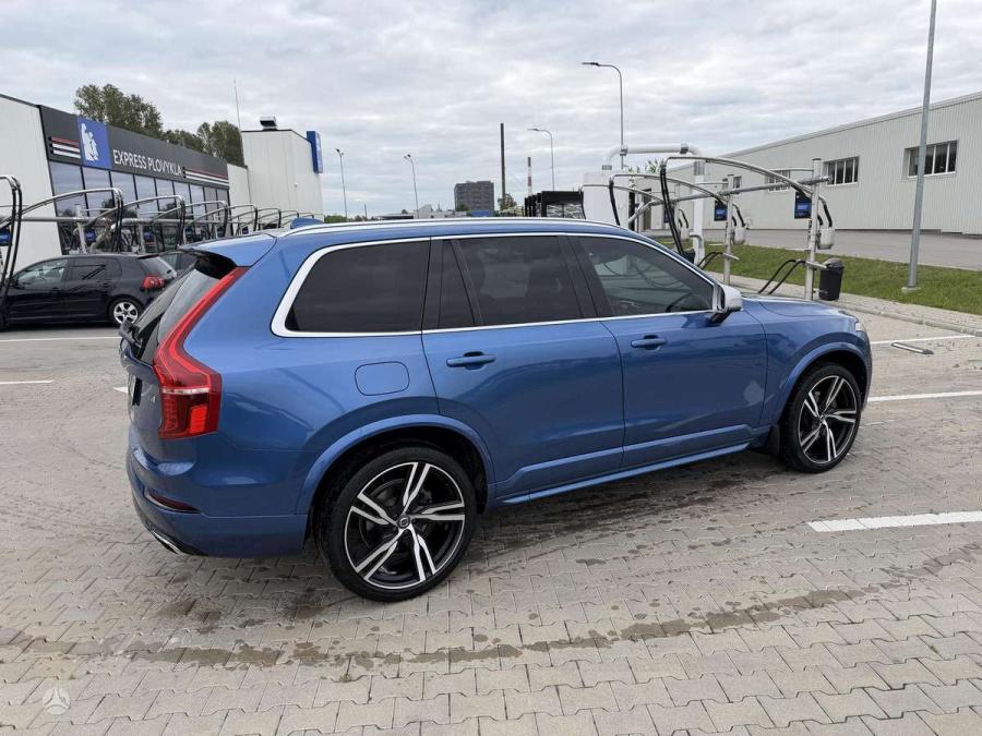 Zils Volvo XC90 2016 Šauļi, ar dzinēja tilpumu 1.97 L un nobraukumu 182 tūkst. km par 17500 €, foto 3 vietnē AUTOMOTO.COM.LV