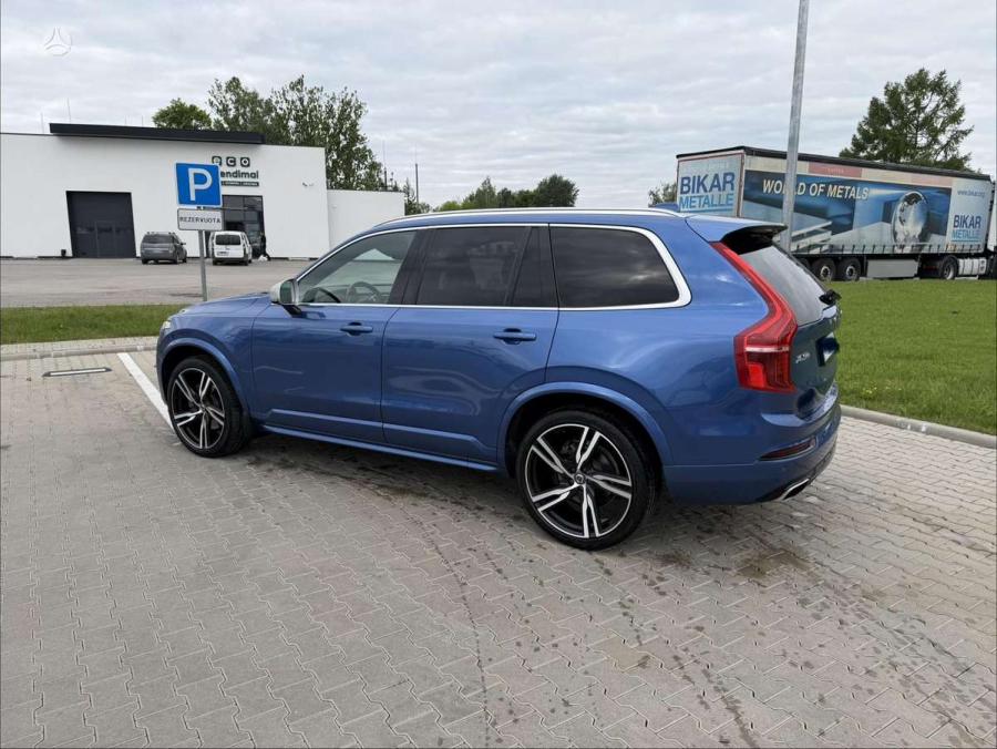 Zils Volvo XC90 2016 Šauļi, ar dzinēja tilpumu 1.97 L un nobraukumu 182 tūkst. km par 17500 €, foto 4 vietnē AUTOMOTO.COM.LV