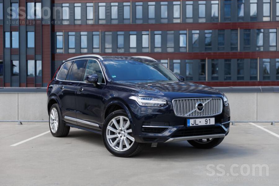 Blue Volvo XC90 2016 in Riga, with an engine capacity of 2.00 L and mileage of 0 thousand km for 19990 €, photo 3 on AUTOMOTO.COM.LV