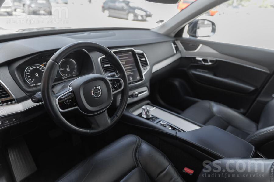Blue Volvo XC90 2016 in Riga, with an engine capacity of 2.00 L and mileage of 0 thousand km for 19990 €, photo 16 on AUTOMOTO.COM.LV