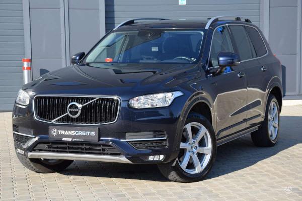 Blue Volvo XC90 2016 in Vilnius, with an engine capacity of 1.97 L and mileage of 326 thousand km for 15500 €, photo 2 on AUTOMOTO.COM.LV