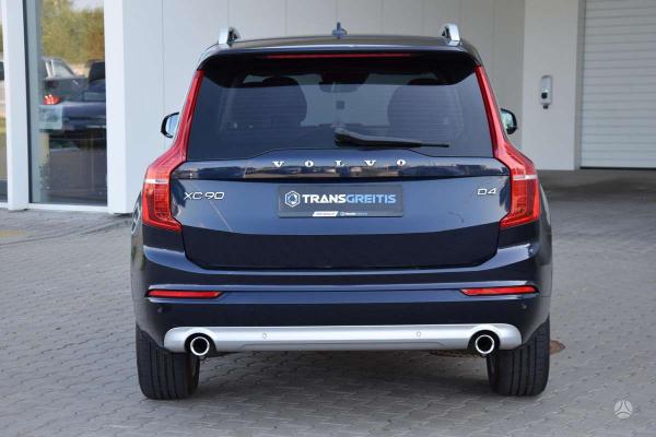 Blue Volvo XC90 2016 in Vilnius, with an engine capacity of 1.97 L and mileage of 326 thousand km for 15500 €, photo 9 on AUTOMOTO.COM.LV