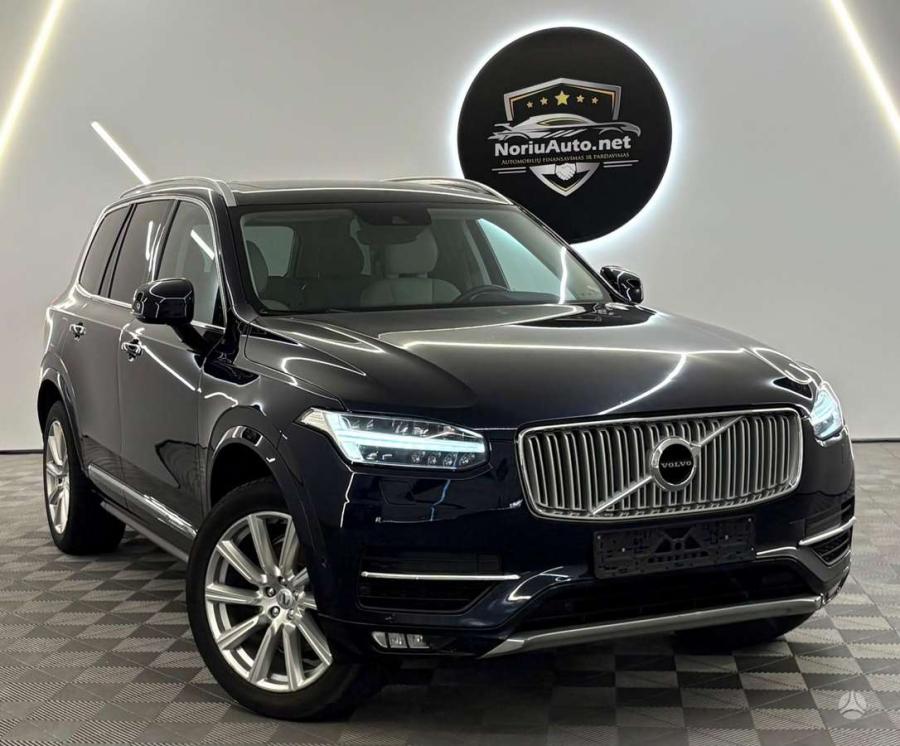 Zils Volvo XC90 2016 Marijampole, ar dzinēja tilpumu 1.97 L un nobraukumu 258 tūkst. km par 20999 €, foto 1 vietnē AUTOMOTO.COM.LV