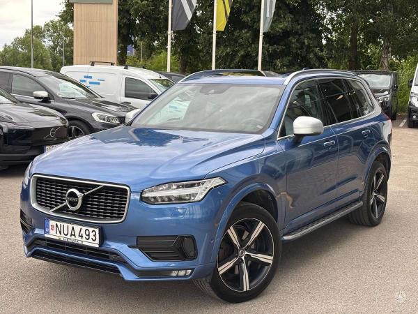 Blue Volvo XC90 2016 in Siauliai, with an engine capacity of 1.97 L and mileage of 268 thousand km for 21900 €, photo 1 on AUTOMOTO.COM.LV