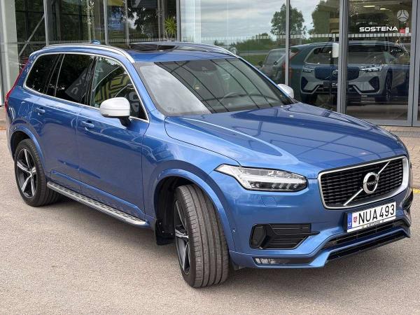 Blue Volvo XC90 2016 in Siauliai, with an engine capacity of 1.97 L and mileage of 268 thousand km for 21900 €, photo 2 on AUTOMOTO.COM.LV
