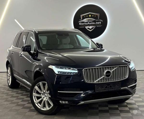 Blue Volvo XC90 2016 in Marijampole, with an engine capacity of 1.97 L and mileage of 258 thousand km for 20500 €, photo 1 on AUTOMOTO.COM.LV