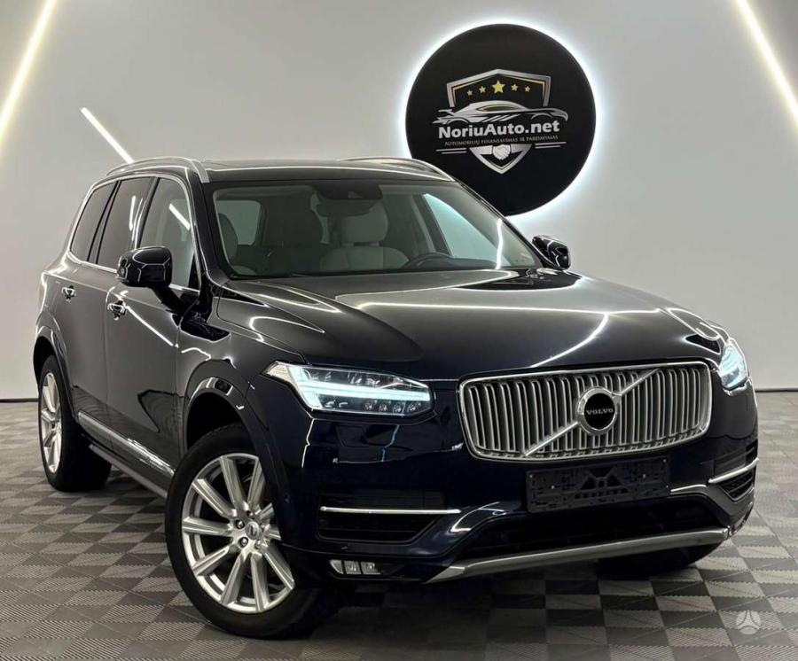 Zils Volvo XC90 2016 Marijampole, ar dzinēja tilpumu 1.97 L un nobraukumu 258 tūkst. km par 20500 €, foto 1 vietnē AUTOMOTO.COM.LV