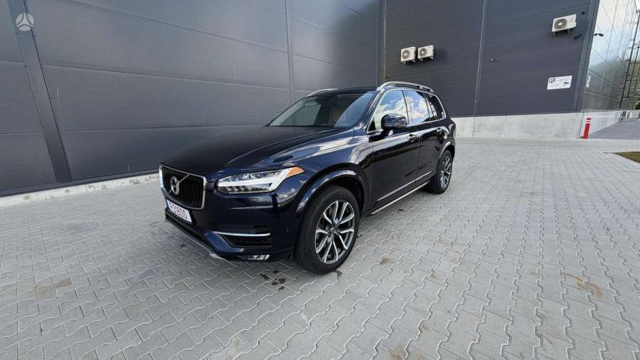 Blue Volvo XC90 2016 in Siauliai, with an engine capacity of 1.97 L and mileage of 241 thousand km for 13850 €, photo 1 on AUTOMOTO.COM.LV