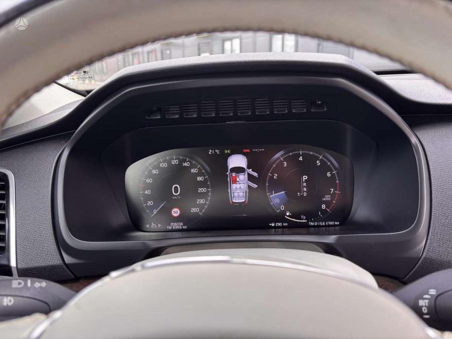Zils Volvo XC90 2016 Gargždai, ar dzinēja tilpumu 1.97 L un nobraukumu 206 tūkst. km par 18900 €, foto 11 vietnē AUTOMOTO.COM.LV